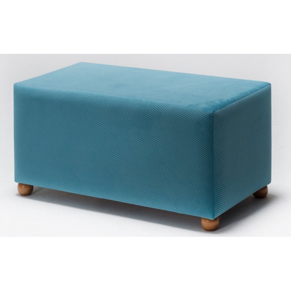 Pouf Genma Bleu 96 99 Trendrum Fr