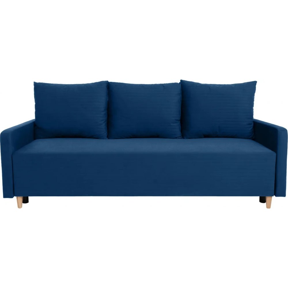 Canapé-lit 3 places Sigma - Bleu - €819.99 - Trendrum.fr